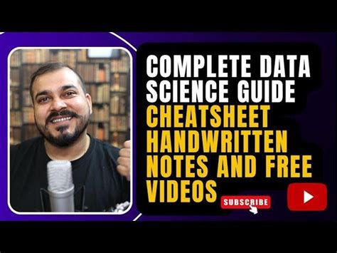 Abhishek Bansal On Linkedin Complete Data Science Guidecheatsheet