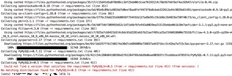 Python If Pip Install R Requirements Txt Gets Interrupted Will The Already Installed