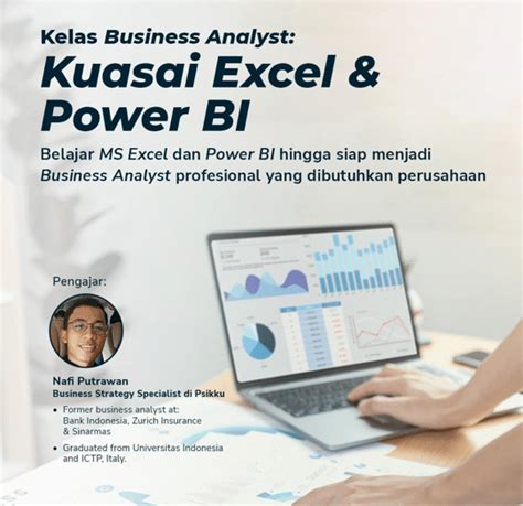 Business Analyst Mastering Excel Dan Power Bi Io Robotics