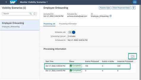 Run The Employee Onboarding Sample Scenario Sap Tutorials