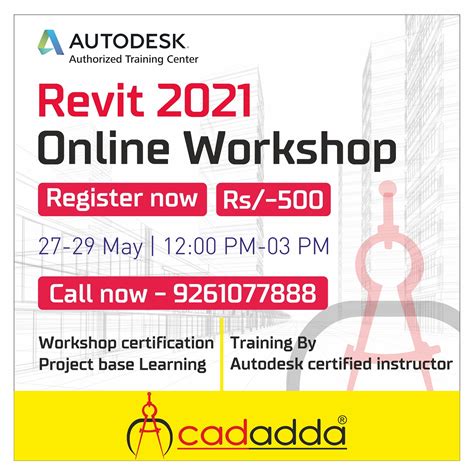 Revit Architecture 2021 Workshop Online Revit Workshop