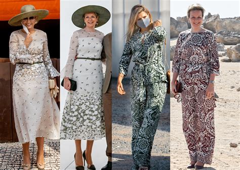 Dubbelzien Máxima En Mathilde In Dezelfde Kleding Modekoningin Máxima