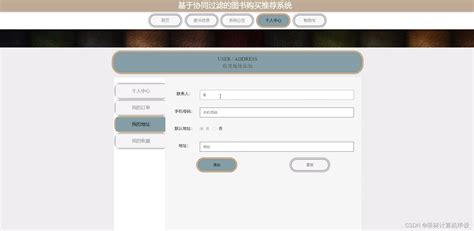 基于协同过滤的图书购买推荐系统jspjavaspringmvcmysqlmybatis买书店铺推荐 博客 Csdn博客