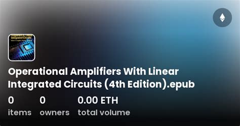 Operational Amplifiers With Linear Integrated Circuits 4th Editionepub Collection Opensea