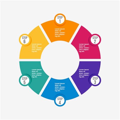 Premium Vector Infographic Business Template Circle