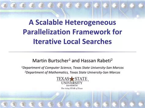 Ppt A Scalable Heterogeneous Parallelization Framework For Iterative