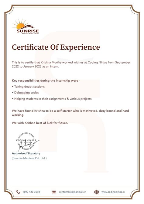 Nambi Krishna Murthy On Linkedin Coding Ninjas Ta Internship For Java