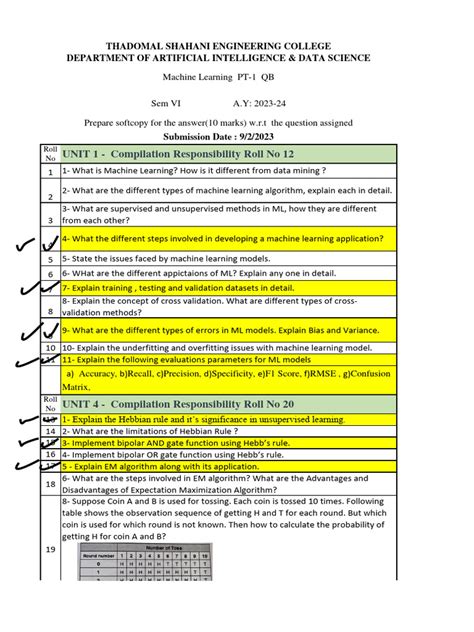 Final Qb Ml Pt1 Pdf Machine Learning Statistical Theory