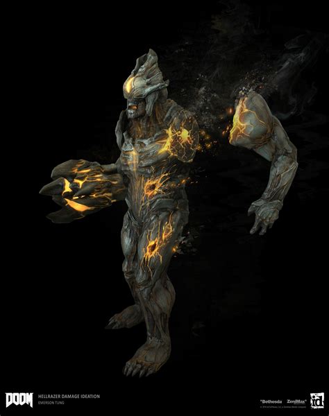 Doom Concept Art By Emerson Tung Concept Art World