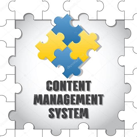content management system cms vector stock vector image by © 91735342
