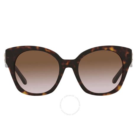 Tory Burch Brown Gradient Square Ladies Sunglasses Ty7159u 172813 52