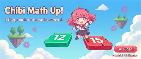 Juega Chibi Math Up Aprende Matemáticas Escalando Niveles Aula De