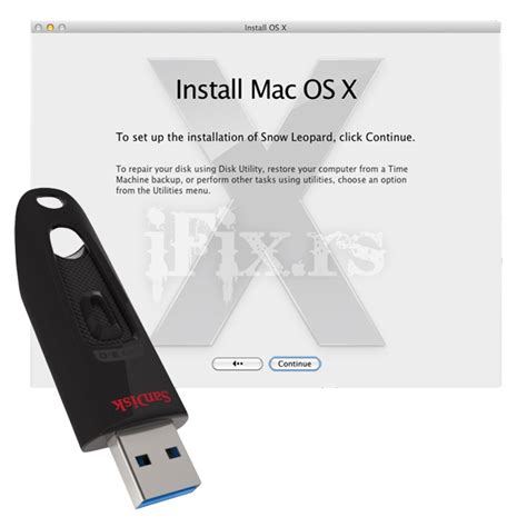 USB Sa Mac OS X Snow Leopard IFix