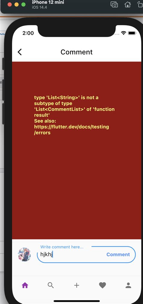 Dart Another Exception Was Thrown Type List Is Not A Subtype Of Type List Of Function