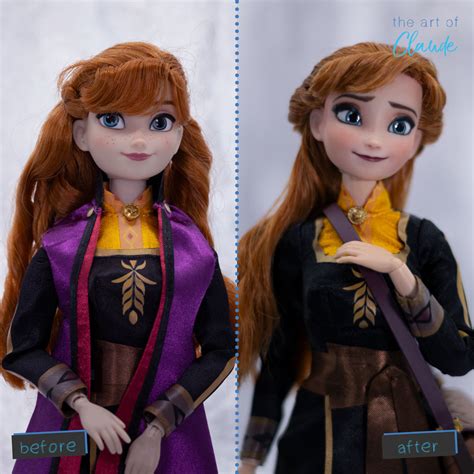 The Next Right Thing Disney Frozen Anna Ooak Doll By The Art Of Claude