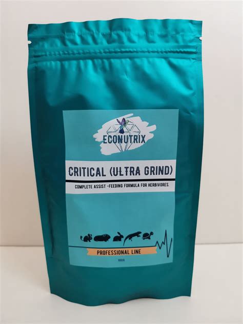 EcoNutrix Critical (Ultra Grind) - Повноцінна суміш для асистованого ...