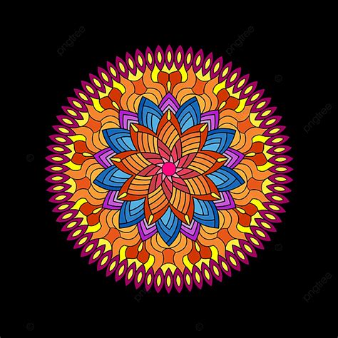 Circular Geometric Pattern Vector Hd Png Images Circular Pattern Vector Illustration Image