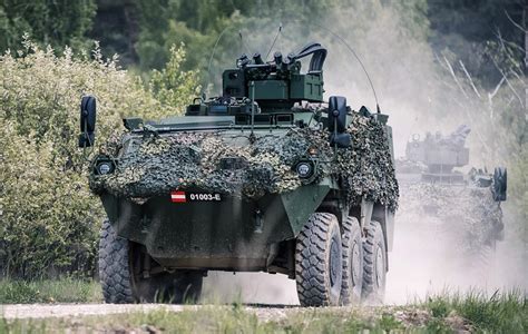 225 General Dynamics European Land Systems Steyr Pandur Evo Vehicles
