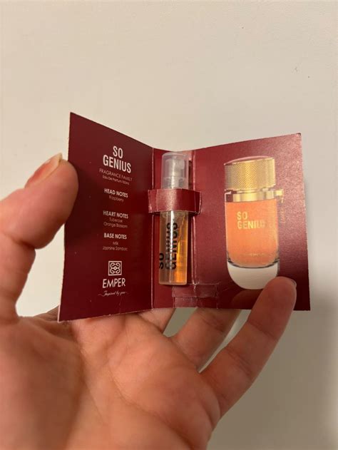 Emper Genius Edp 2ml Sample So Scandal  Dupe Neu Und