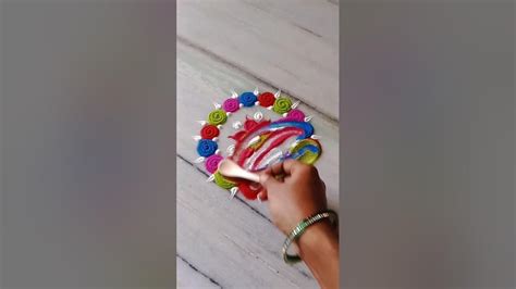 Rangoli Design Ll Small Rangoli Different Rangolis Youtube