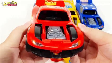 ماشین بازی کودکانه مک کویین ساخت ماشین اسباب بازی با رنگ درست