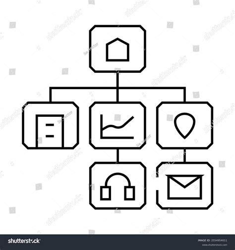 Information Architecture Ux Ui Design Line Stock Vector Royalty Free 2554954011 Shutterstock