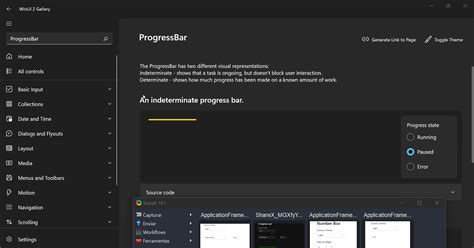 Progressbar Theme Inconsistencies In Runtime · Issue 7893 · Microsoft
