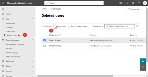 how to restore a deleted mailbox in office 365 — lazyadmin
