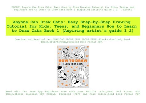 PPT EBOOK Anyone Can Draw Cats Easy Step By Step Drawing Tutorial
