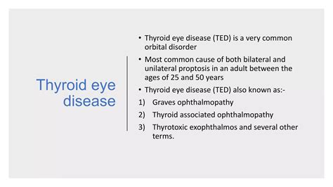 Thyroid Eye Disease Pptx