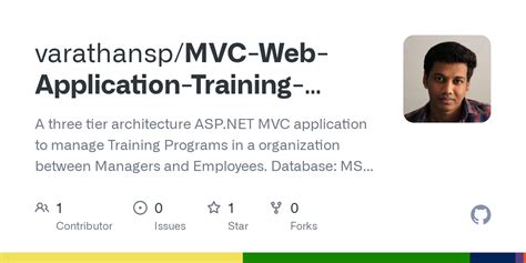 Github Varathanspmvc Web Application Training Management A Three