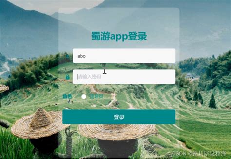 java php net python蜀游app【2024年毕设】 csdn博客
