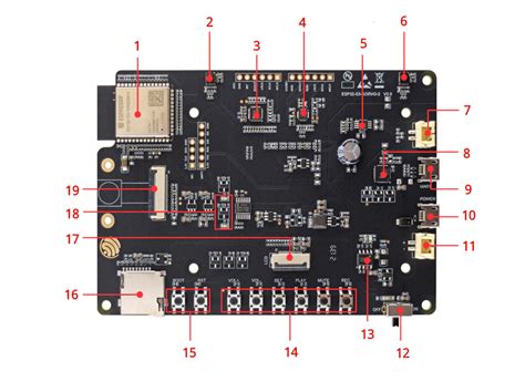 Esp32 S3 Korvo 2 Development Board With Lcd Display And Camera