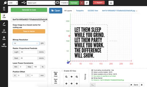 GitHub Kaosat Dev LaserWeb3 Open Source Laser Cutter Engraver Software Supports Gcode Svg