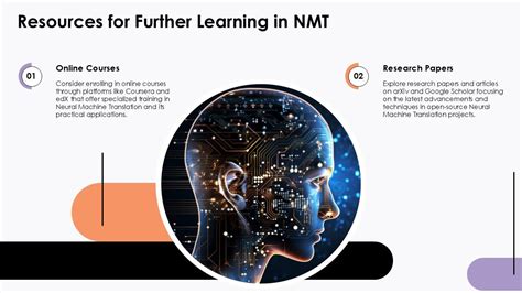 Resources For Further Learning In Nmt Ppt Template St Ai Ss Ppt Example