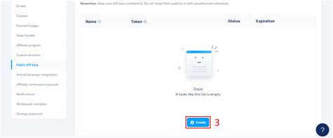 How To Create A Public Api Key In Help Pages