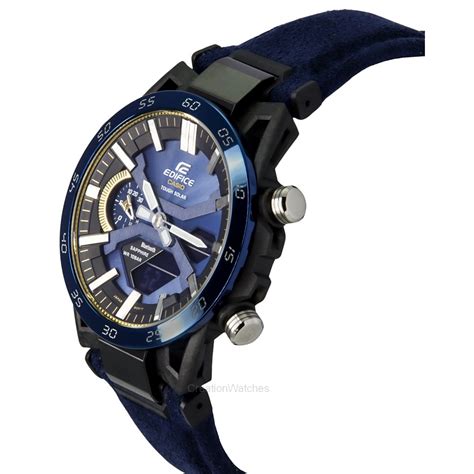 Мужские часы Casio Edifice Sospensione 50th Anniversary Limited Edition с синим циферблатом