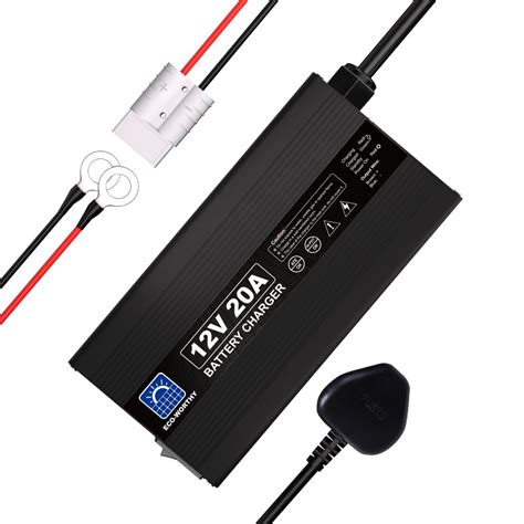 Smart 12V Battery Charger | Ideal for LiFePO4 Batteries