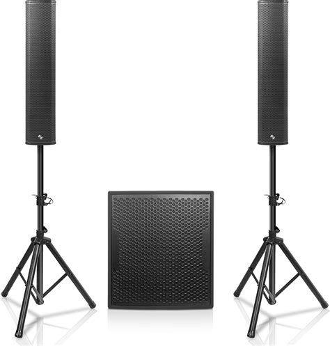 Sound Town Carpo Series 1700w Subwoofer And Line Array Speaker System