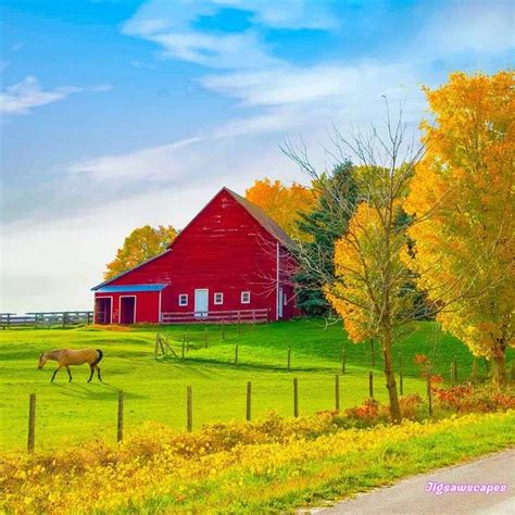 Countryside Barn Farm Online Puzzle