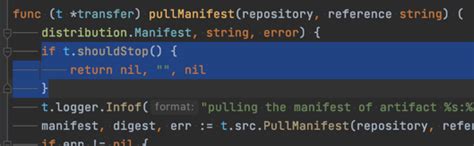 Replication Nil Pointer Error Log When Stop A Job · Issue 13912 · Goharborharbor · Github