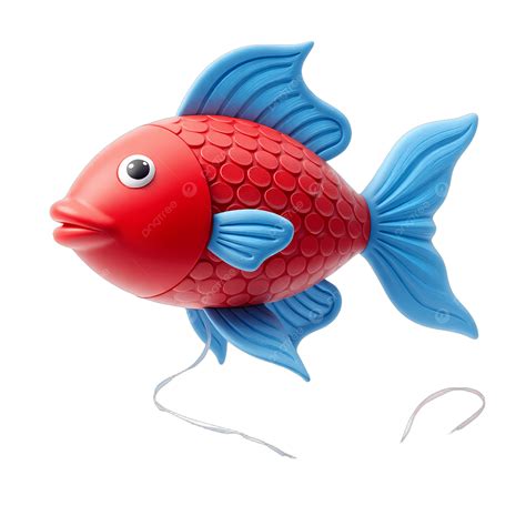 붉은 생선 장난감 푸른 물고기 지느러미 빨간색 물고기 모양 장난감 Png 일러스트 및 Psd 이미지 무료 다운로드 Pngtree