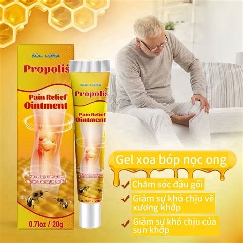 Dầu xoa bóp xương khớp gel xương khớp nọc ong giảm đau và giải quyết các vấn đề về khớp g