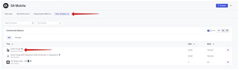 How To Enable User Analysis Gameanalytics Documentation