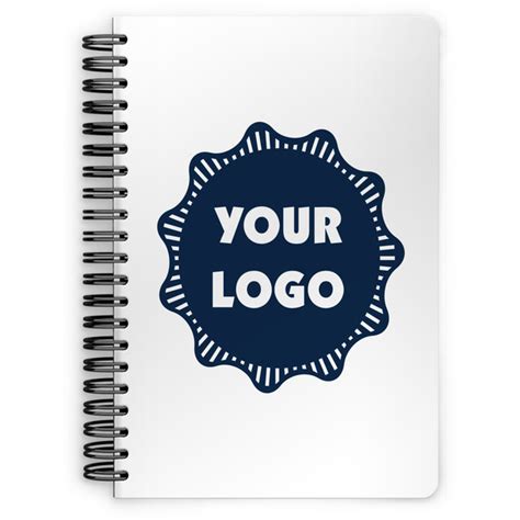 Custom Logo Spiral Notebook Youcustomizeit