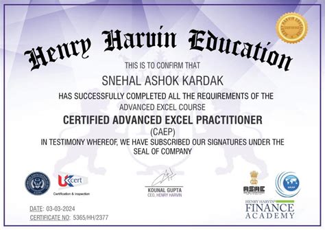 Snehal Kardak On Linkedin Excelskills Dataanalysis Certification