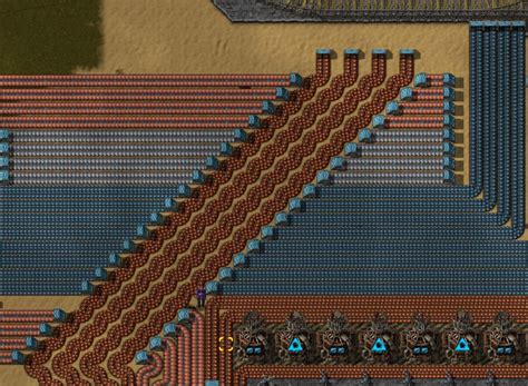 Maximum Belt Crossing Efficiency R Factorio