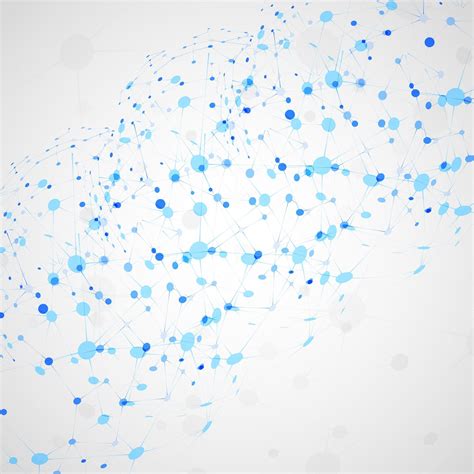 Premium Vector Molecular Abstract Structure