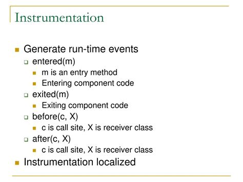 Ppt Static And Dynamic Analysis Of Call Chains In Java Powerpoint