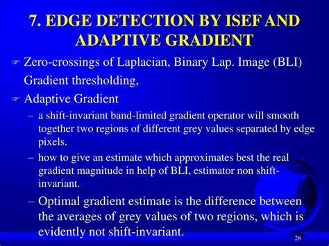 Ppt Optimal Linear Operator For Step Edge Detection Powerpoint Presentation Id1412330
